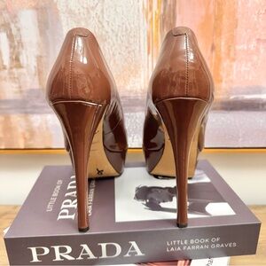 Prada | Shoes | Brian Atwood Bambola 8 Platform Peep Toe Stiletto Pump ...
